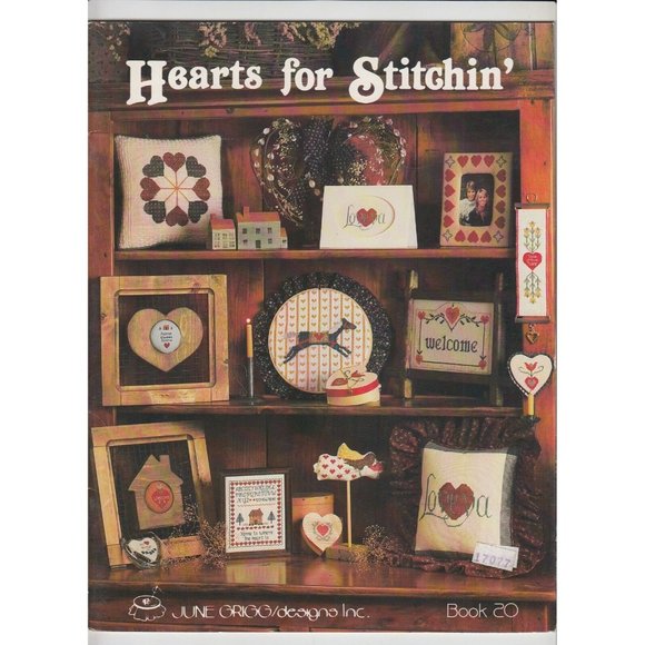 Unbranded | Office | June Griggs Designs Hearts For Stitchin Cross ...
